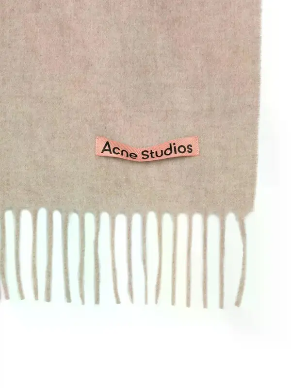 Acne Studios Fringed Wool Scarf