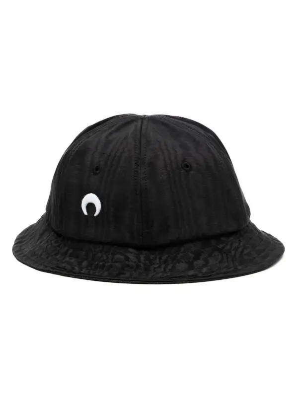 MARINE SERRE Logo-embroidered Bucket Hat