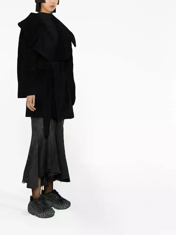 Balenciaga Belted Waist Oversize Coat