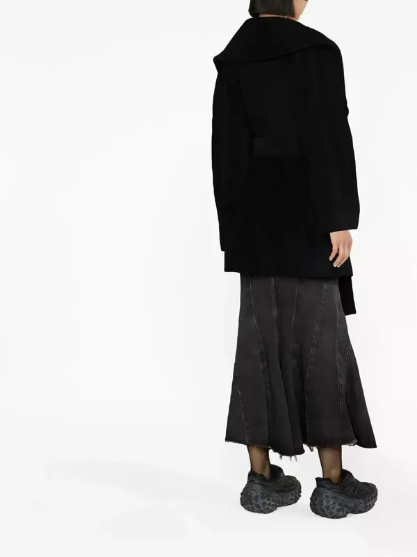 Balenciaga Belted Waist Oversize Coat