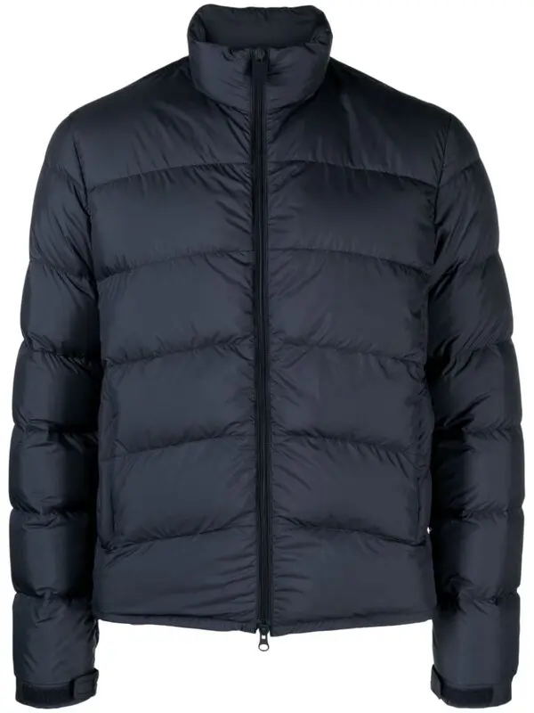 Aspesi Zip-up Padded Jacket - Blue