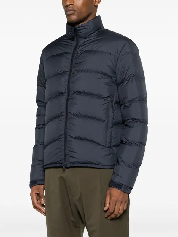 Aspesi Zip-up Padded Jacket - Blue
