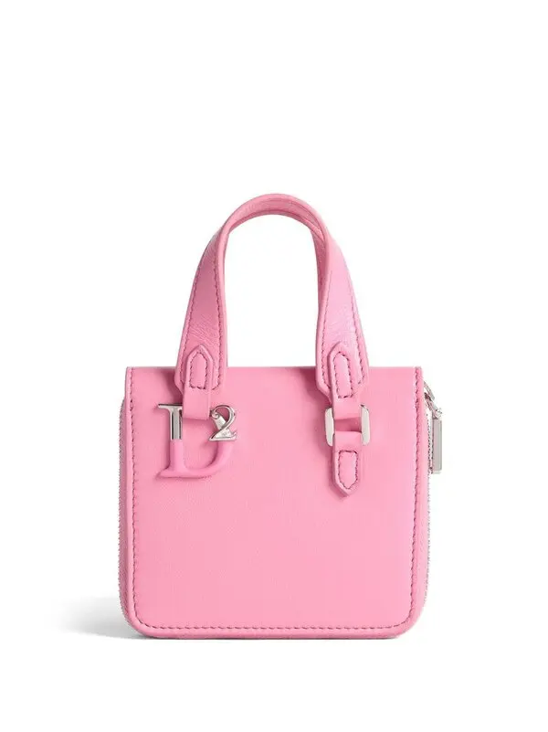 Dsquared2 Logo-plaque Leather Purse