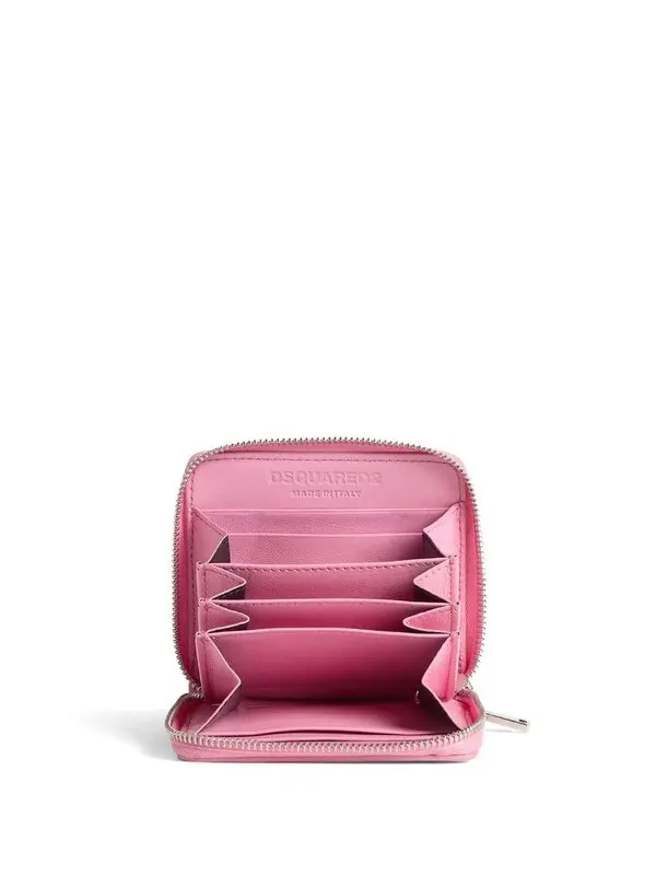 Dsquared2 Logo-plaque Leather Purse