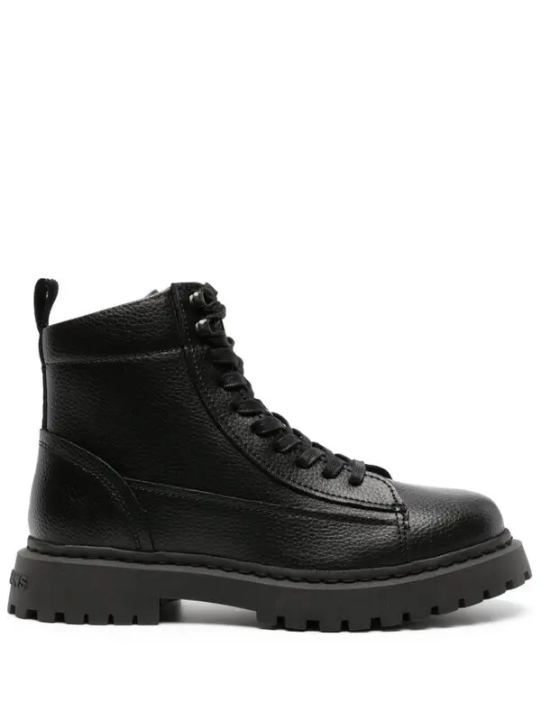 Tommy Hilfiger Lace-up Ankle Boots - Black