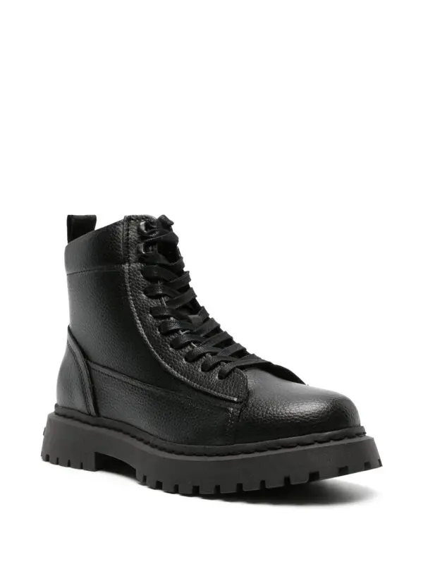 Tommy Hilfiger Lace-up Ankle Boots - Black