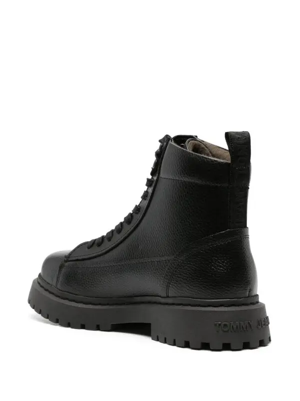 Tommy Hilfiger Lace-up Ankle Boots - Black