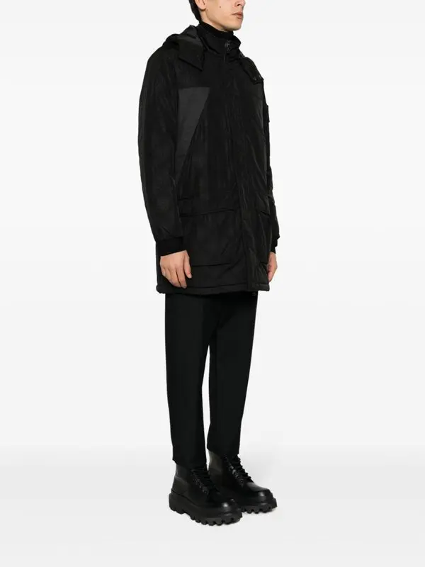 EA7 Logo-patch Hooded Jacket
