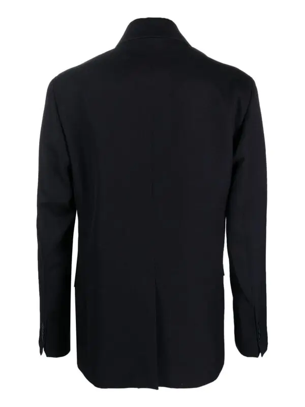 COSTUMEIN Notch-lapels Single-breasted Blazer - Blue