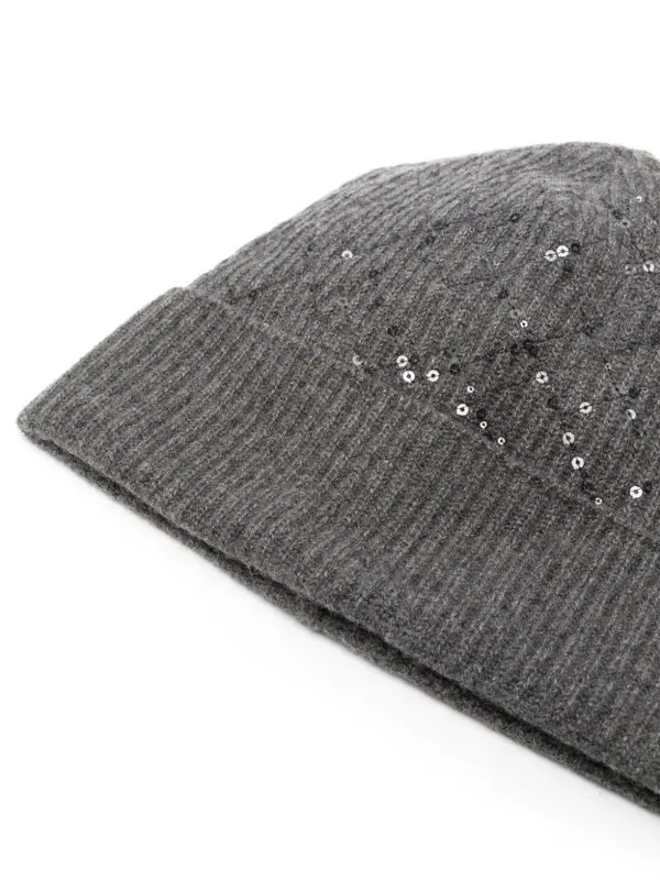 Brunello Cucinelli Sequin-embellished Cashmere Beanie
