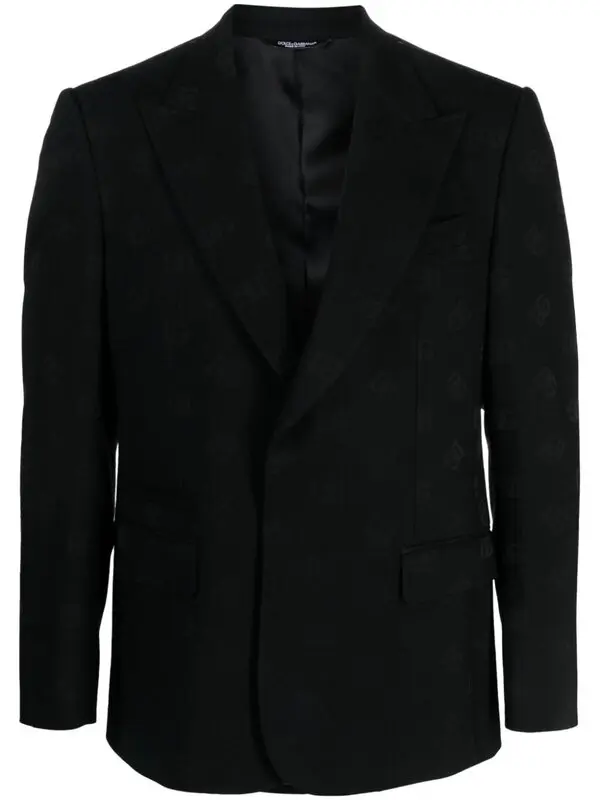 Dolce & Gabbana Dg-jacquard Blazer