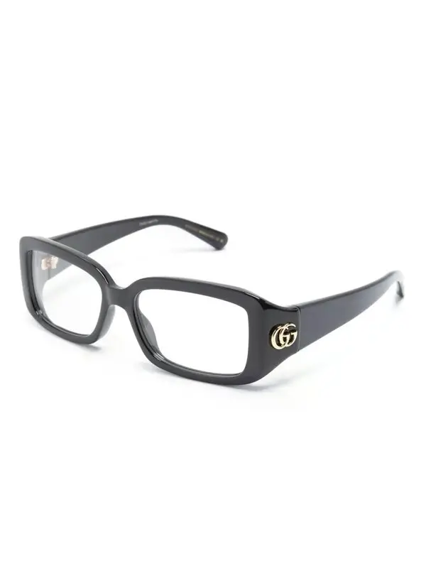 Gucci Gg Rectangle-frame Glasses