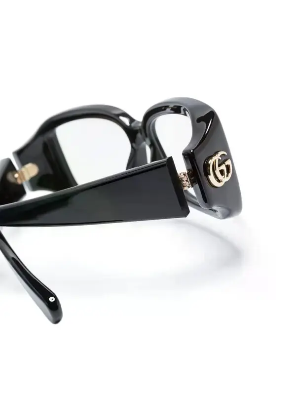 Gucci Gg Rectangle-frame Glasses