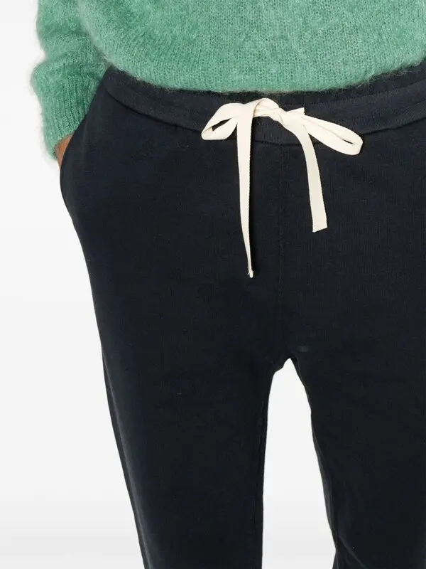 JIL SANDER Drawstring Cotton Track Pants