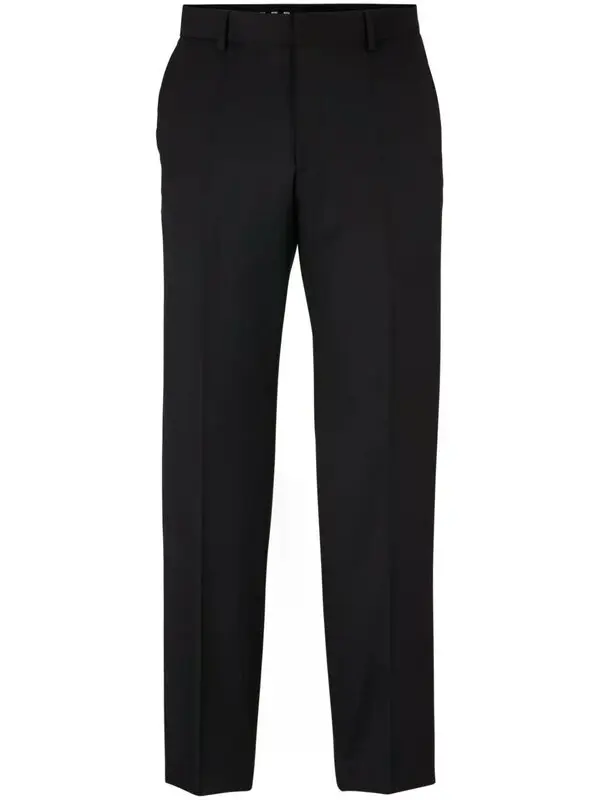 BOSS Pressed-crease Tailored Trousers