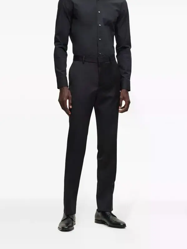 BOSS Pressed-crease Tailored Trousers