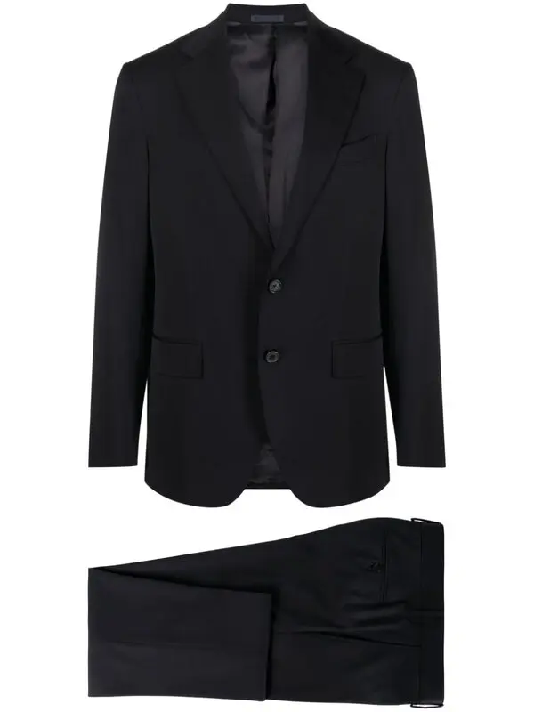 Caruso Norma Single-breasted Wool Suit