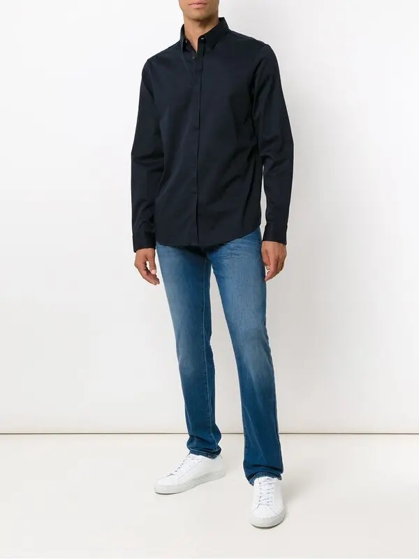 Armani Exchange Concealed Front Shirt