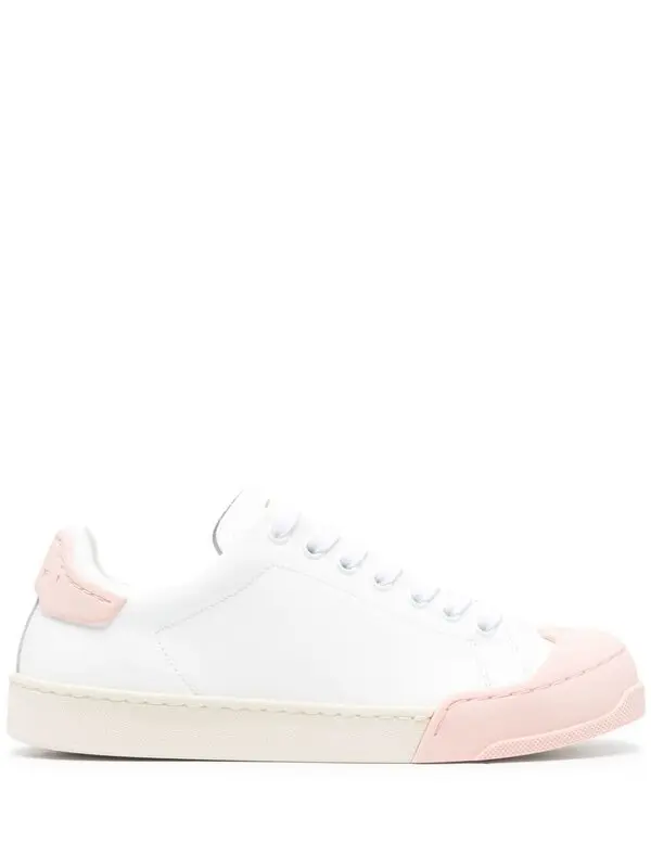 Marni Dada Bumper Leather Sneakers - White