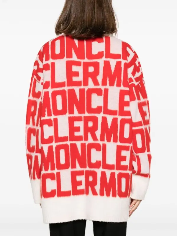 Moncler Logo-jacquard Wool Jumper