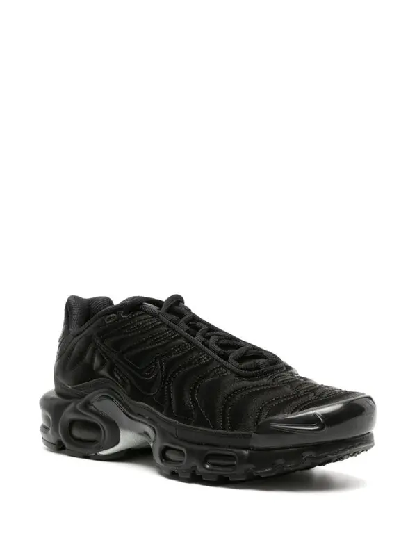 Nike Air Max Plus Embroidered-logo Sneakers - Black