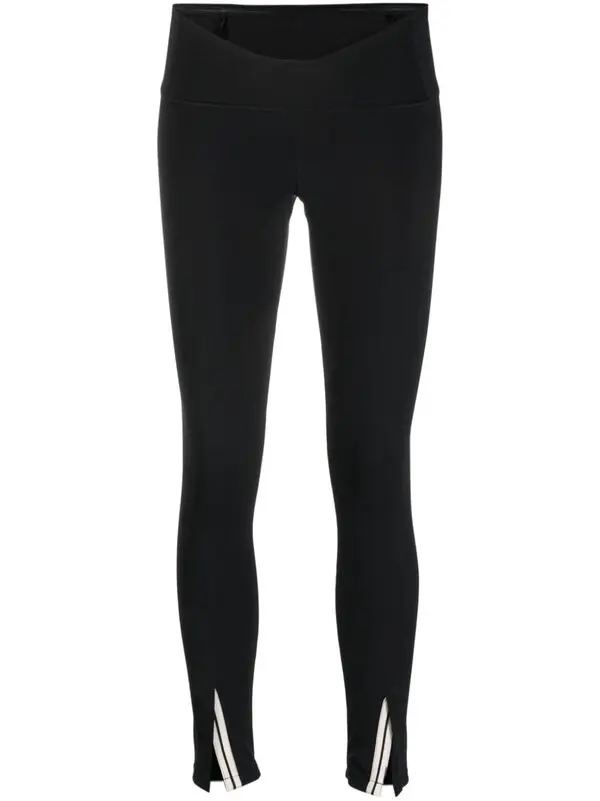 Palm Angels Curved-waistband Leggings
