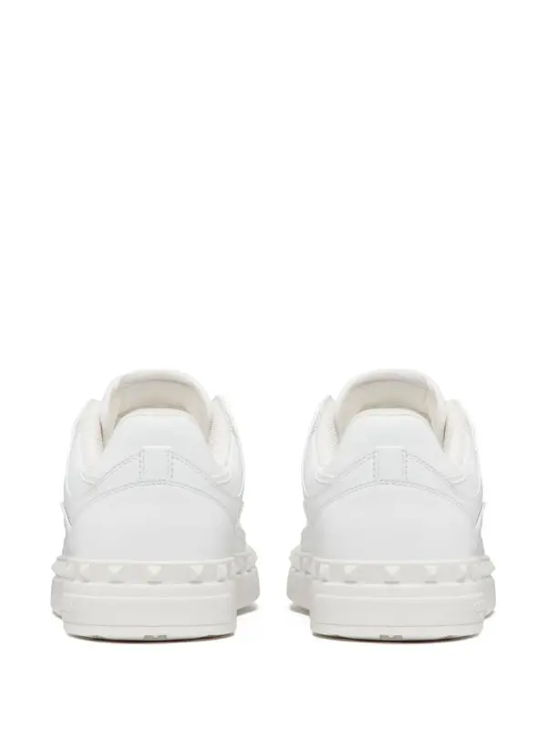 Valentino Garavani Calf Leather Sneakers - White