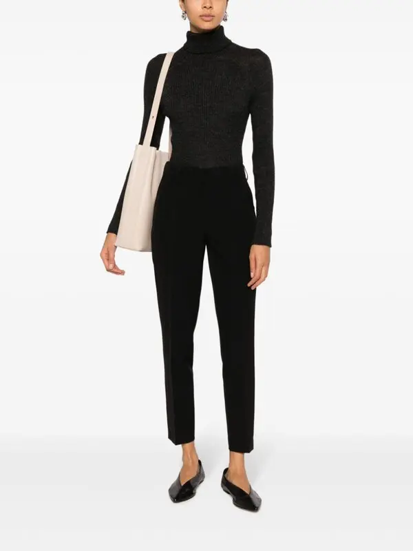 BLANCA VITA Mid-rise Trousers