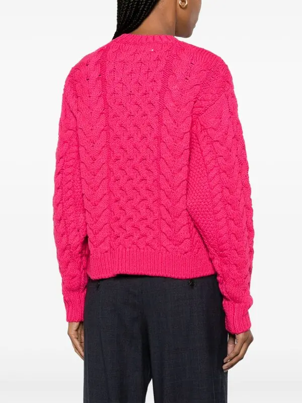 MARANT ETOILE Jake Cable-knit Jumper