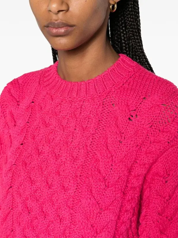 MARANT ETOILE Jake Cable-knit Jumper