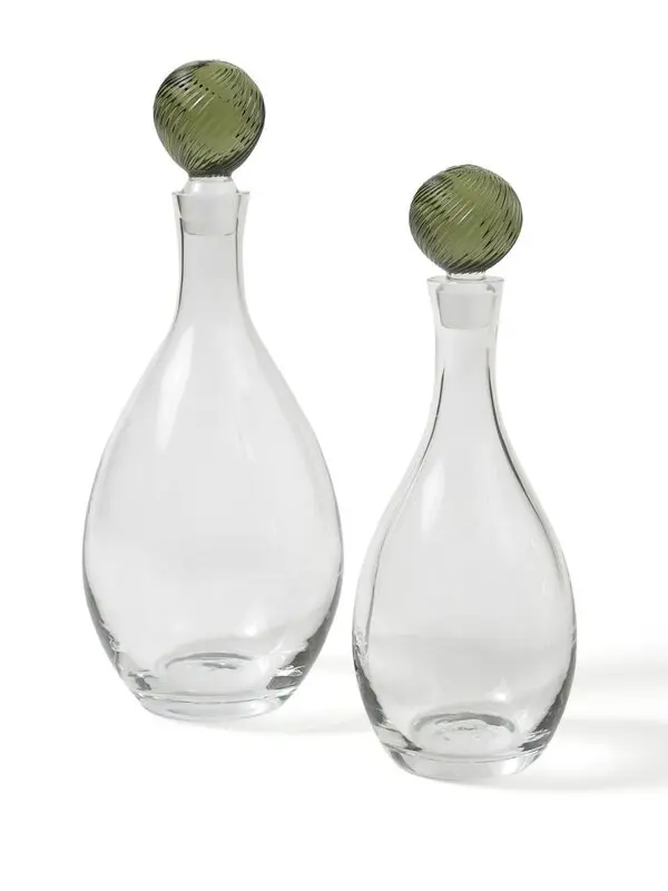 CABANA Large Demetra Glass Bottle