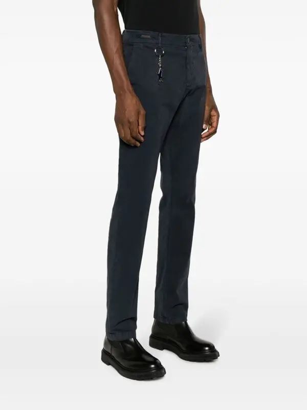Paul & Shark Logo-charm Cotton Chinos - Blue