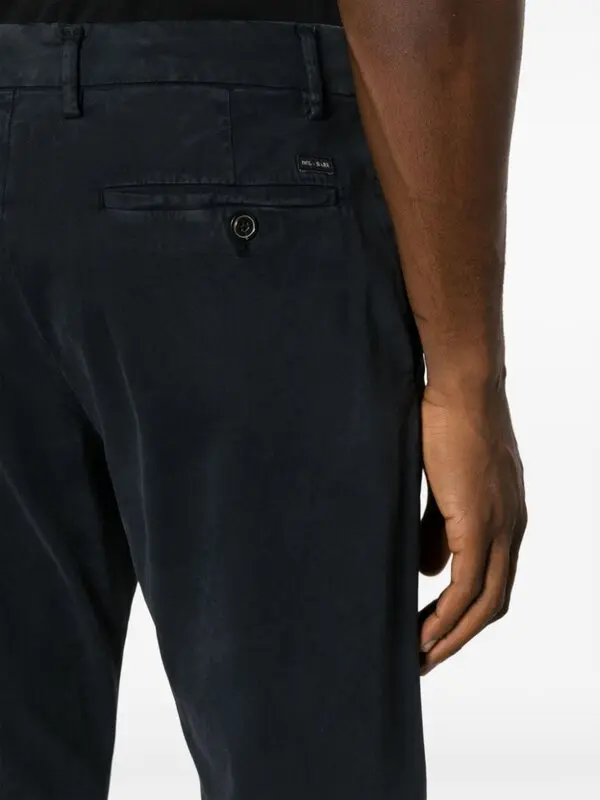 Paul & Shark Logo-charm Cotton Chinos - Blue
