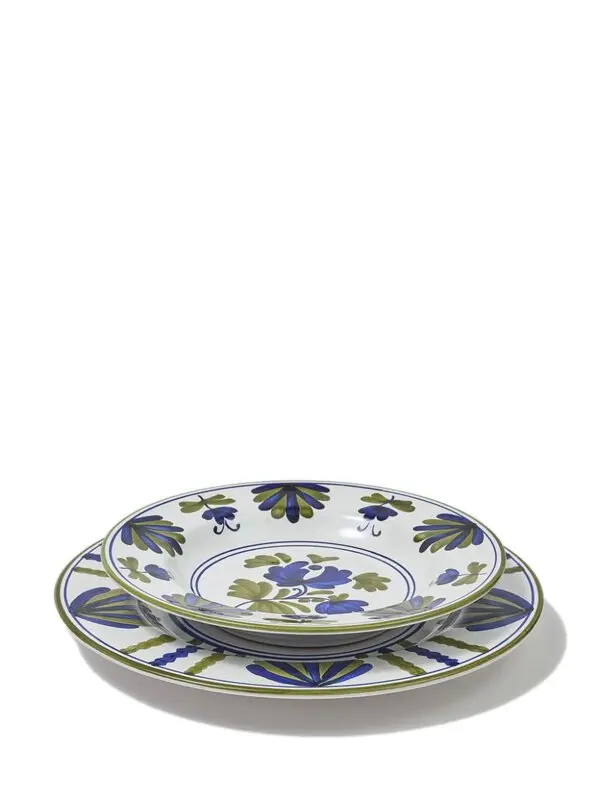 CABANA Blossom Ceramic Soup Plate