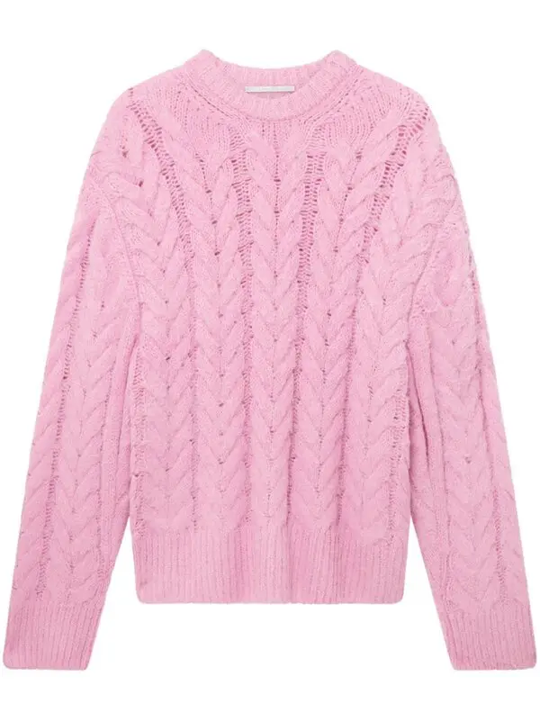 Stella McCartney Cable-knit Long-sleeve Jumper