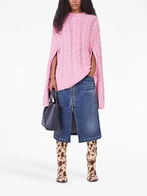 Stella McCartney Cable-knit Long-sleeve Jumper