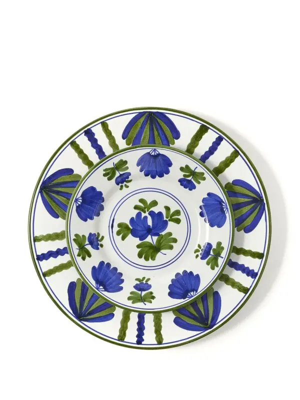 CABANA Blossom Ceramic Dessert Plate