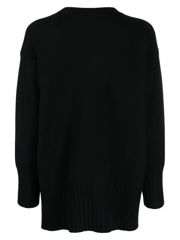 Lamberto Losani Crew-neck Virgin Wool-blend Jumper