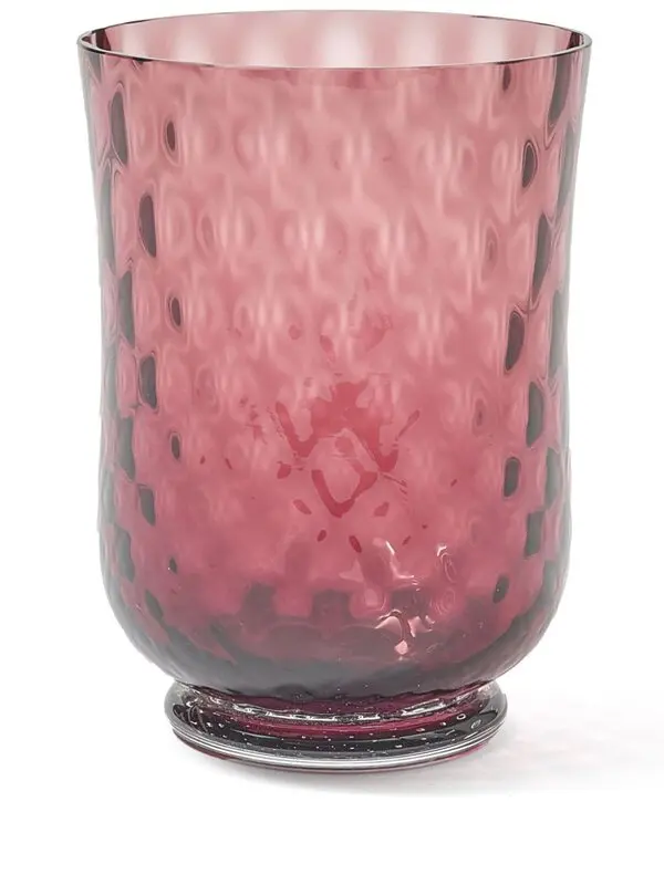 CABANA Balloton Murano Water Glass - Pink