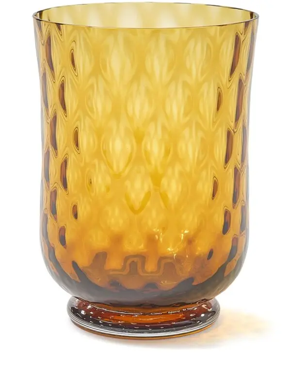 CABANA Balloton Murano Water Glass - Brown