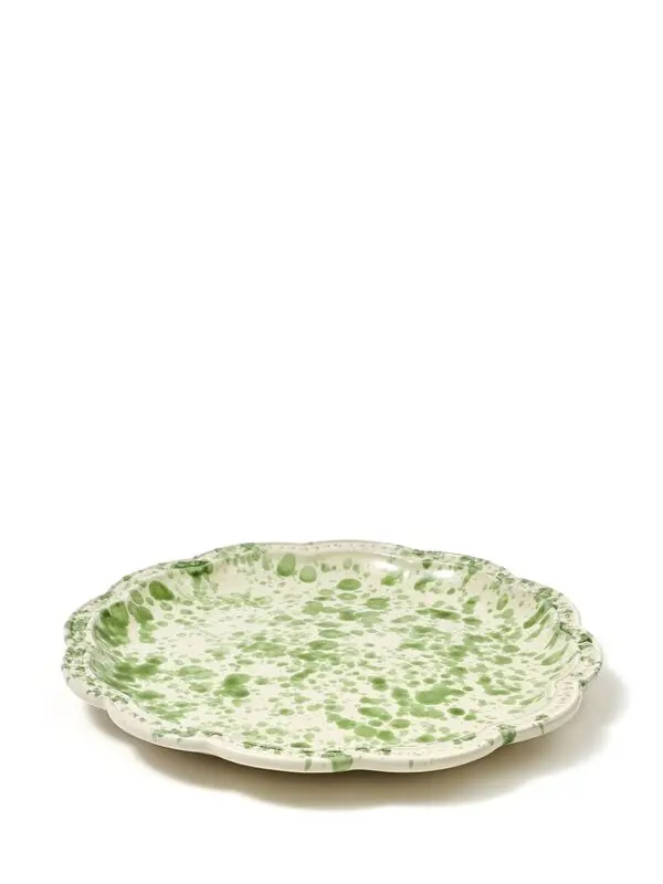 CABANA Speckled Ceramic Dinner Plate