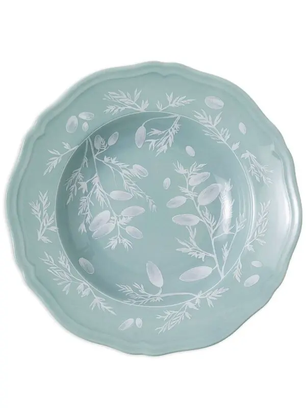 CABANA X Ginori 1735 Soup Dessert Plate - Green