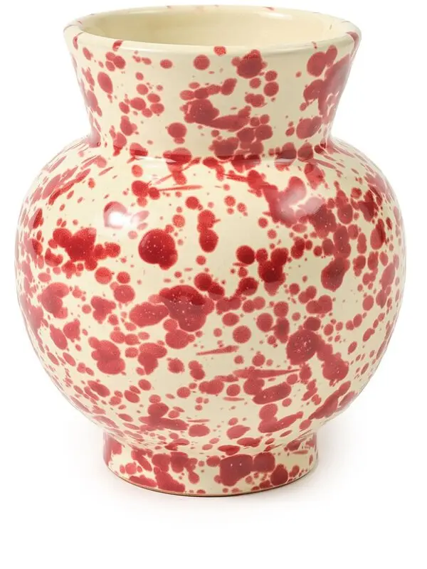 CABANA Speckled Ceramic Vase - Neutrals