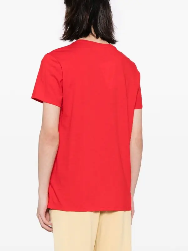 Lacoste Logo-embroidered Cotton T-shirt