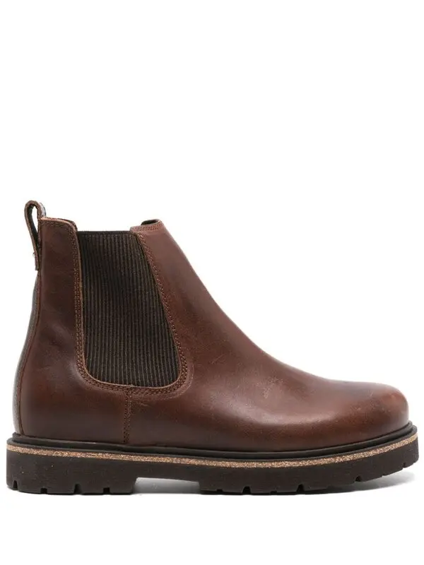 Birkenstock Highwood Leather Chelsea Boots - Brown - 14% Off  display picture 2