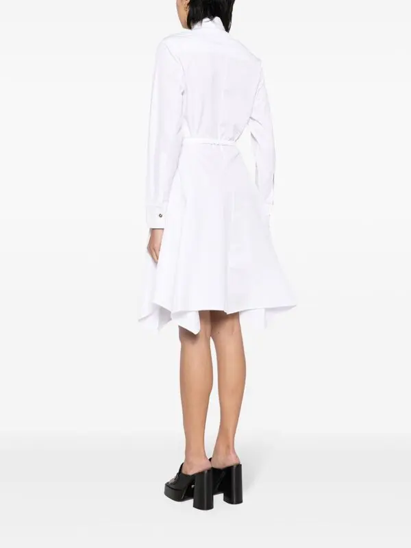 Versace Medusa '95 Mini Shirt Dress - White