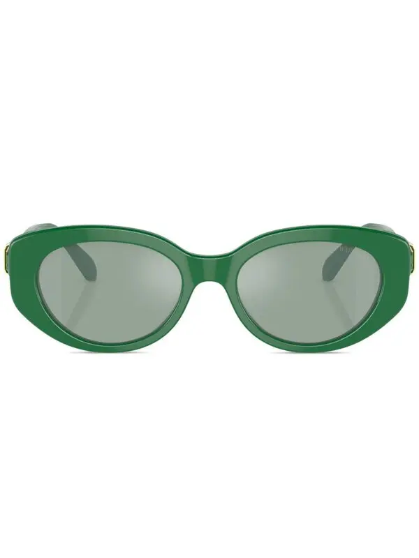 SWAROVSKI Crystal-embellished Sunglasses - Green