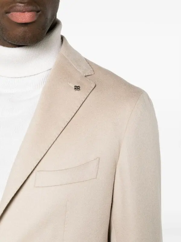 Tagliatore Single-breasted Cashmere Blazer