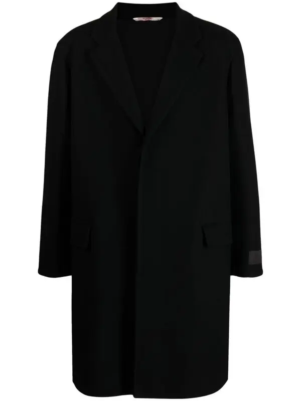 Valentino Garavani Single-breasted Wool-blend Coat