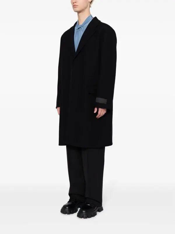 Valentino Garavani Single-breasted Wool-blend Coat